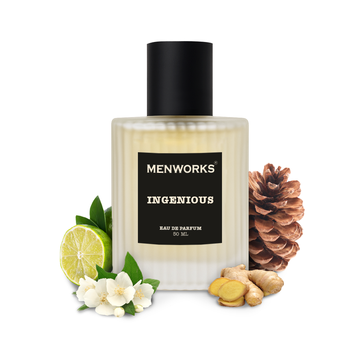 Menworks® Ingenious Eau De Parfum – Woody Earthy EDP 25%
